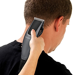 Remington HC1090 Home Barber Haircut Kit, Black/Silver