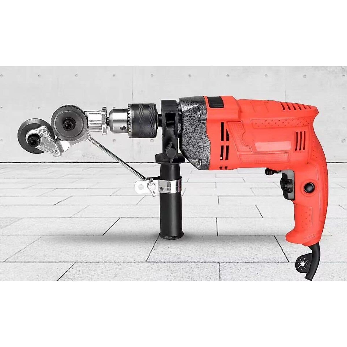 Electric Drill Plate Cutter,Metal Nibbler Drill Attachment with Adapter, DIY Metal Drill Attachment, Sheet Metal Knife for Cutting Iron, White Sheet, Steel,Copper, Aluminum