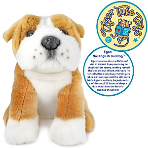 VIAHART Egan The English Bulldog | 9 Inch Stuffed Animal Plush | by TigerHart Toys