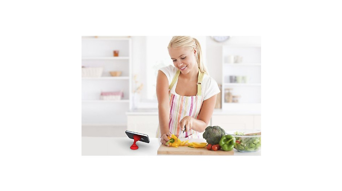 STKR Simple Sucker - Hands-Free Flexible Smartphone Mount