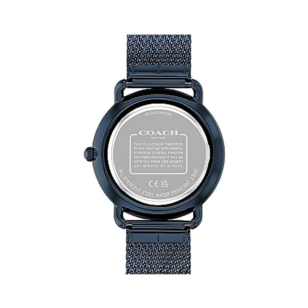 Coach Elliot Men's Watch | Contemporary Minimalism with Distinctive Artistry | A True Classic Designed for Every Occasion | Water Resistant (Model 14602650)