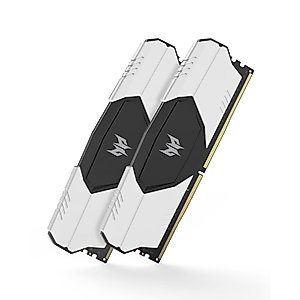 Acer Predator Talos 16GB (8GBx2) RAM 3000 MHz DDR4 CL16 1.35V Desktop Computer Gaming Memory Kit - BL.9BWWR.211