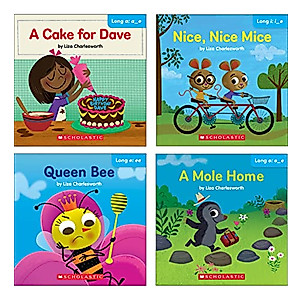 Laugh-A-Lot Phonics: Long Vowels (Parent Pack): 12 Engaging Books That Teach Key Decoding Skills to Help New Readers Soar