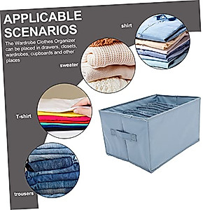 Healeved Clothes Organizer Clothes Organizer for Closet Clothing Drawers Storage Drawers Baby Clothes Organizer Foldable Desk Organizers Fabric Bathroom Organizer Clothing Drawer Organizers