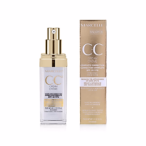 Marcelle CC Cream SPF 35, Golden Glow Universal Tint, Skin Enhancer, Paraben-Free, 1 Fl. Oz.