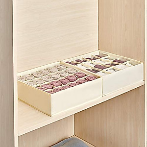 Yancoko 2 Pack Clothes Drawer Organizers.