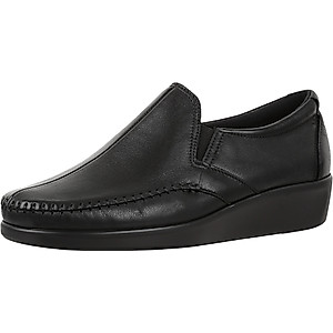 SAS Dream Comfort Loafer Black 7 WW - Double Wide (D)
