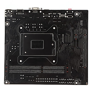 Diyeeni for Corei7 i5 i3 LGA1155 MATX Motherboard, DDR3 Computer Mainboard Card, PCIE8X VGA PCI E1Xx1 COM pin x1, ALC6625.1 Channel