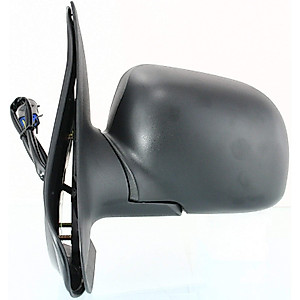 Kool Vue Left & Right Power Non-Heated Door Mirrors Compatible With Ford Explorer 1995-2001 With Puddle Lamp Textured Pair