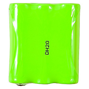 Synergy Digital 2-Way Radio Battery, Compatible with Motorola KEBT-650 2-Way Radio Battery Combo-Pack includes: 2 x SD2W-H1004 Batteries