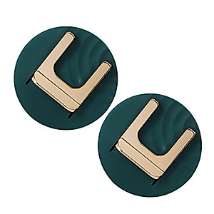 Yardwe 2pcs Hair Dryer Holder Decorative Shelf Brackets Decorating Tools Wall Bracket Hair Care Tools Holder Hair Dryer Wall Self Wall Mount Broom Holder Hair Dryer Rack Bathroom Supplies