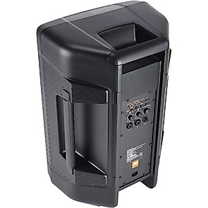 JBL IRX112BT Compact Powered 12" Portable Speaker (Bluetooth) Bundle with Speaker Stand, Stand Bag & XLR Cable