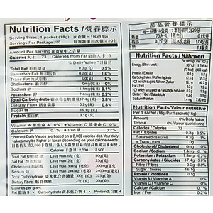 Gold Kili All Natural Instant Caffeine-free Ginger Drink, 20-Count Bags (Pack of 3)