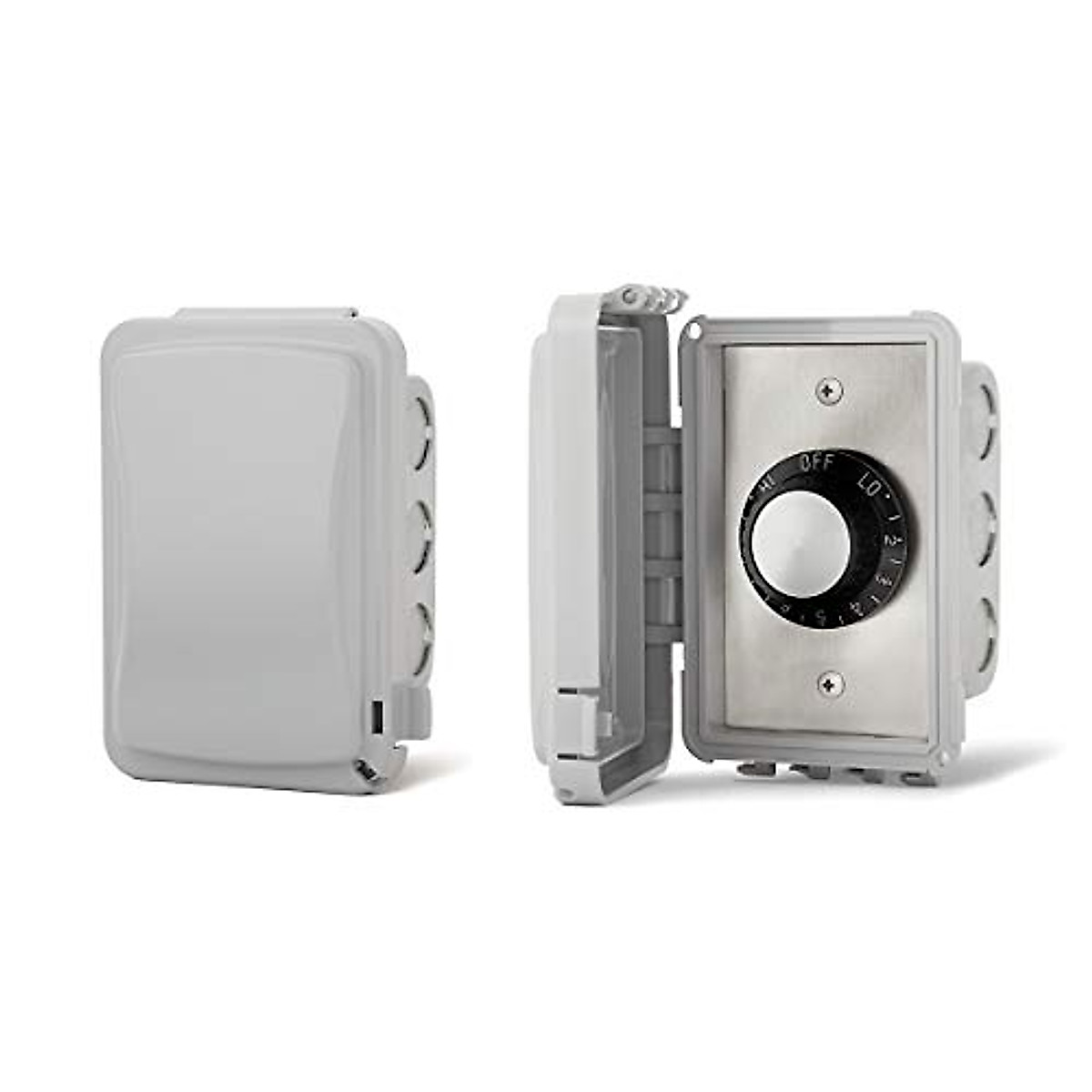 Infratech INF Input Regulator 14-4210 Single In-Wall Controller with Weatherproof Cover