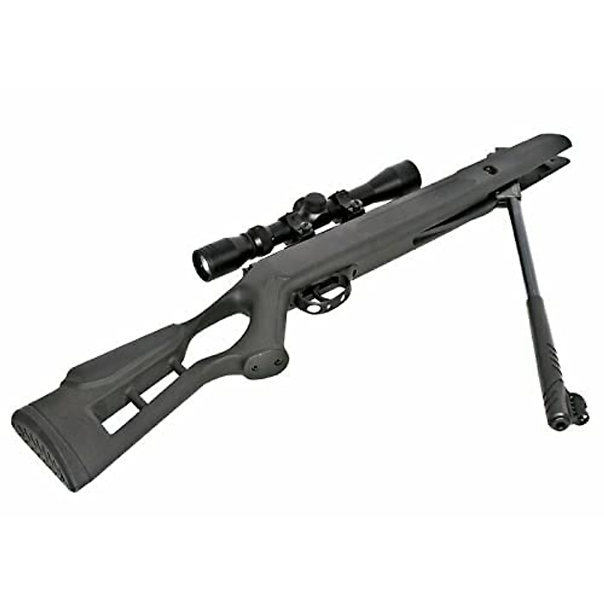 Hatsan Edge .22 Cal 1000 FPS / 21 FPE - Brake Barrel Air Rifle .22 Caliber w/ 3-9X32 Scope, QuietEnergy (QE) & Spring Piston | Small & Medium Game air Gun + Wearable4U 250x Pellets Bundle