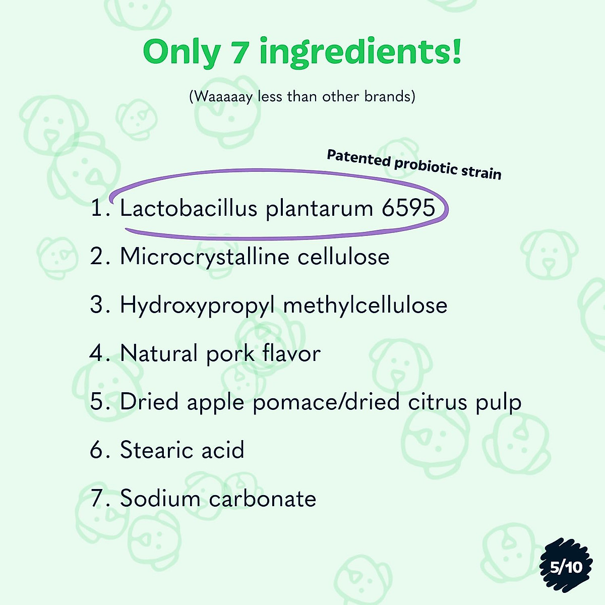 Minimal Ingredient Dog Probiotic to Alleviate Allergies, Infections, ‘n’ Digestive Issues