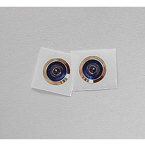 Handmade with Love by Fatima. 2 peephole stickers. To stick in your door inside the frame. Present for your friends.