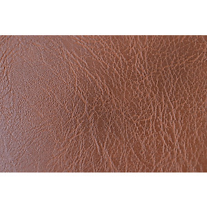 Wento Thick 1 Yard Faux Leather Fabric Soft Skin Grain PU Leather Fabric for Furniture Cover Reupholster Sofa Chairs Cushiones Vinyl Upholstery Fabric (1yard,Brown)