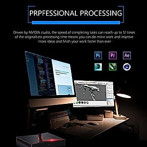 [Gaming PC] Mini PC Core i9 10885H, 8Cores 16Threads Up to 5.3GHZ,Nvidia GTX1650Ti GDDR6 Graphics, Mini Gaming Desktop Computer,32G Ram 1TB Nvme SSD WiFi 6 BT 5.0,Pre-Install Windows 11 Pro