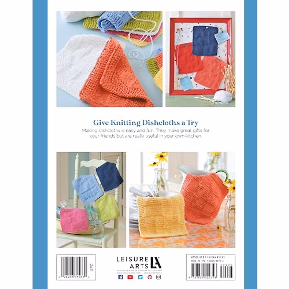 Knit Dishcloths: 15 Extremely easy designs inspired by quilt blocks! (Also includes Knook instructions)