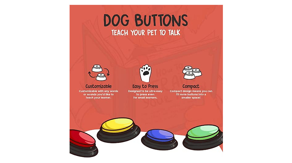 Dog Buttons for Communication - Train Pets to Talk