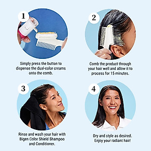 Bigen One Push 6 Darkest Brown - 2 Pack