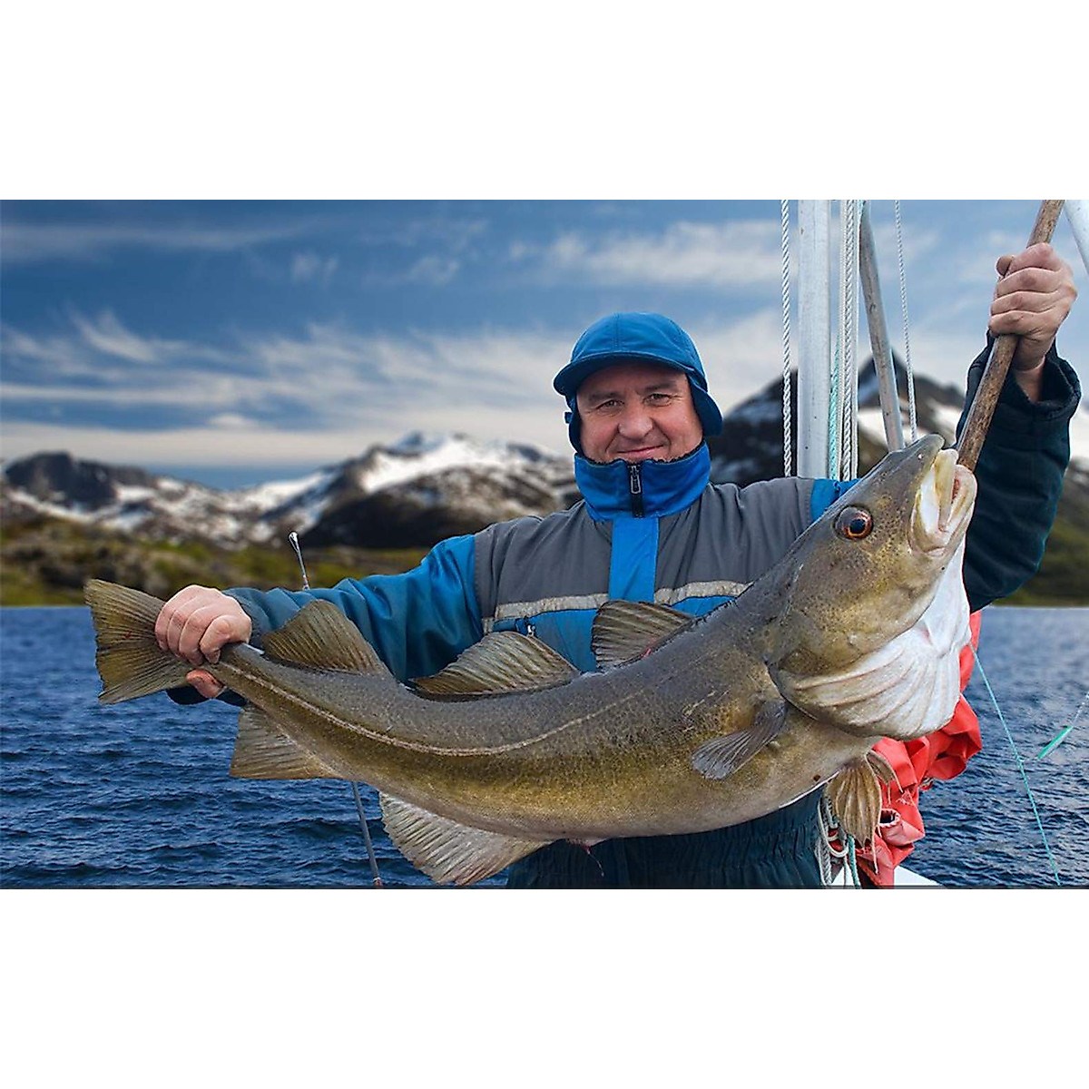 kingforest 10pcs Fishing Lures Spinnerbait for Bass Trout Salmon Walleye Hard Metal Spinner Baits Kit with Tackle Box