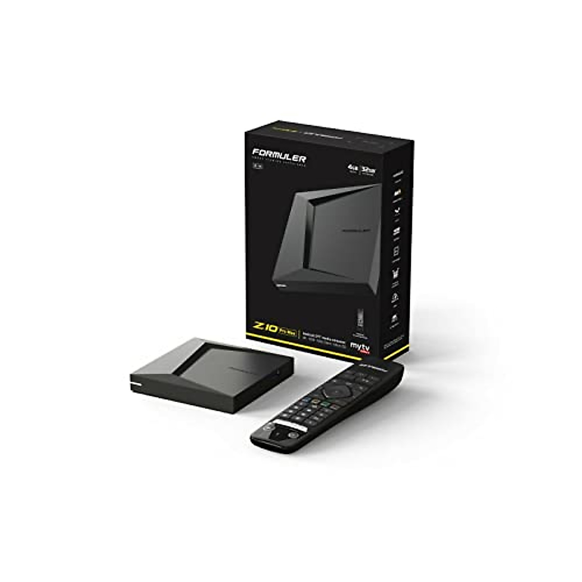 Formuler Z10 Pro Max Android 10 Dual Band 5G Gigabit LAN 4GB Ram 32GB ROM 4K Bonus Dreamlink Dlite W4K Andriod Box and Bonus Formuler 7 Color Backlit Wireless Mini Keyboard