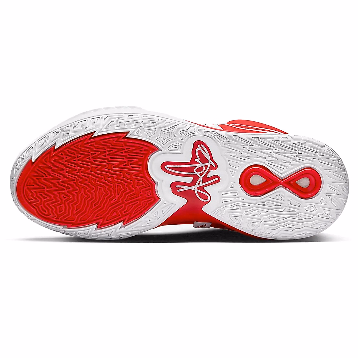 Nike Men's Kyrie Infinity Black/University Red/Dark Smoke Grey (CZ0204 004) (University Red/White, us_Footwear_Size_System, Adult, Men, Numeric, Medium, Numeric_9_Point_5)