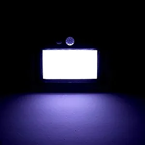 Ejoyous Solar Sensor Light, Waterproof Solar Powered Light 3 Modes Wall Light Motion Sensor Garden Light for Home Garden