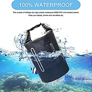 Faraday Bags Waterproof Shield Bag 15L, Faraday Cage With Phone Pouch, RFID Signal Blocking Dry Bag, EMP Protector, Faraday Bag for Electronics From Water, Spying, Hacking