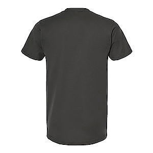Tultex 202 - Unisex Fine Jersey Tee Charcoal Grey (Charcoal Grey, Extra Large)