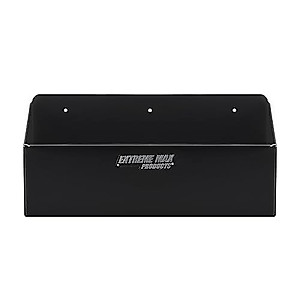 Extreme Max 5001.6125 Aluminum Spray Bottle Shelf for Enclosed Trailer, Shop, Garage, Storage - Holds Four 1-Quart (32 oz.) Spray Bottles, Black