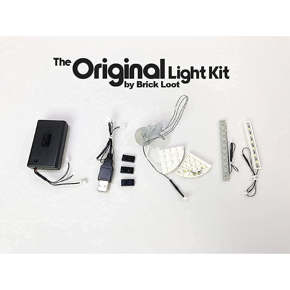 Brick Loot Deluxe LED Lighting Light Kit for Your LEGO Porsche 911 Set 10295 - (Note: Model is NOT Included)