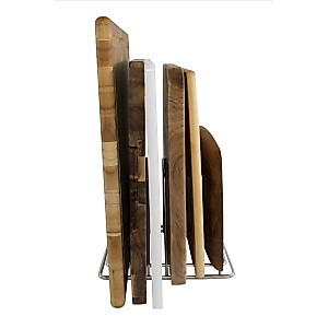 Commercial Cutting Board Rack - Stainless Steel, No Rusting - Holds 6 Small Boards
