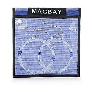 MagBay Lures Superior Wahoo Shock Leader 250 lbs - 2 Pack Plus Bag