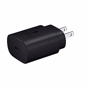 SAMSUNG 25W USB-C Super Fast Charging Wall Charger - Black (US Version with Warranty)