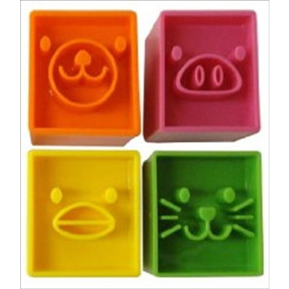 Torune Bento Sandwich Cutter Mold, Animal Face