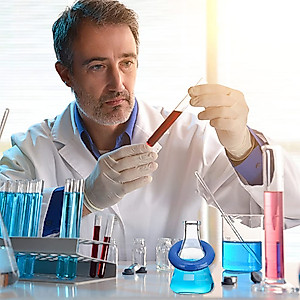 1pc Erlenmeyer Flask Ring Weight Round Rings Tool Experiment Flasks Weight Rings Laboratory Science and Safety