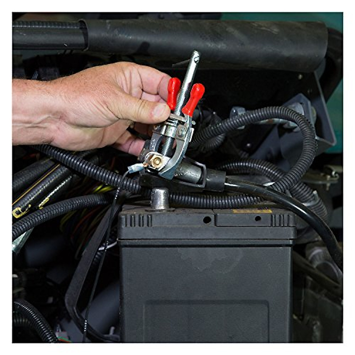 OEMTOOLS 25121 Battery Terminal Puller, 2 Jaw Puller, Terminal Removal, Battery Terminal Puller Tool, Wiper Blade Puller, Terminal Extractor