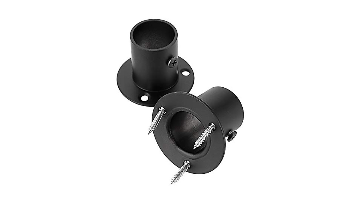 OwnMy 4-Pack Stainless Steel Pole Socket Brackets