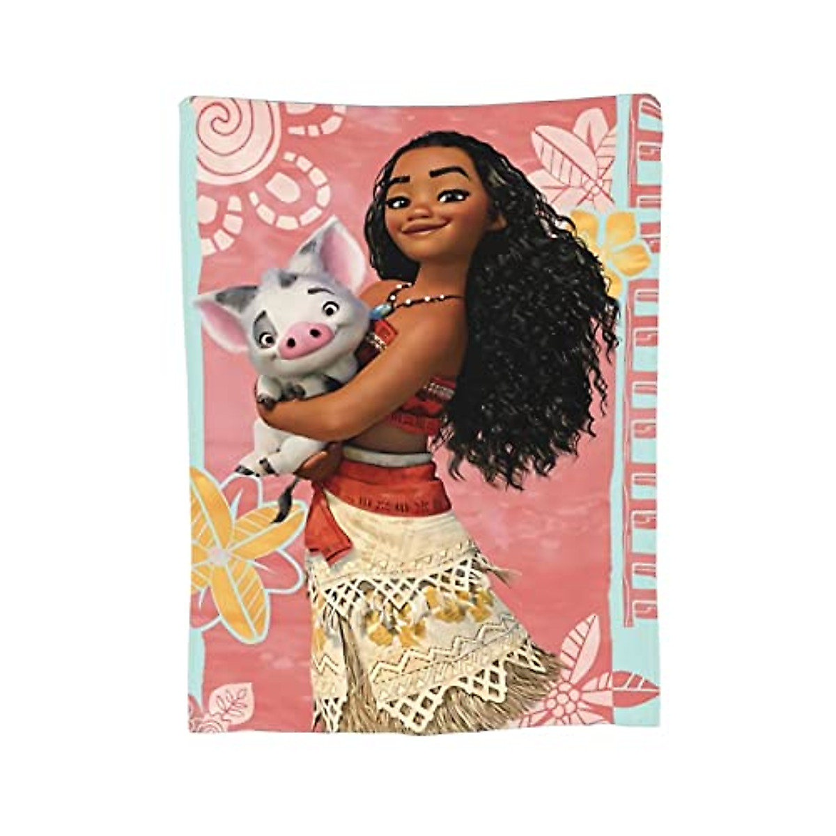 Moana Blanket Super Soft Flannel Lightweight Plush Cozy Sofa Throws Blankets 50"x40"