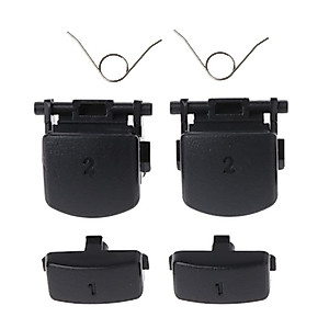 Repalcement L1 R1 L2 R2 Trigger Buttons Set with Springs for Playstation3 PS3 Controller Trigger Buttons 6pcs Repair Part