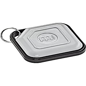 Meinl Percussion Key Ring Shaker with Strudy ABS Plastic, Gray/Black-NOT Made in China-Perfect for Jam Sessions and Acoustic Shows, (KRS-GR)