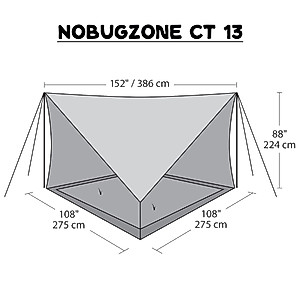 Eureka! NoBugZone CT 13 Screened Bug Shelter for Camping and Picnics