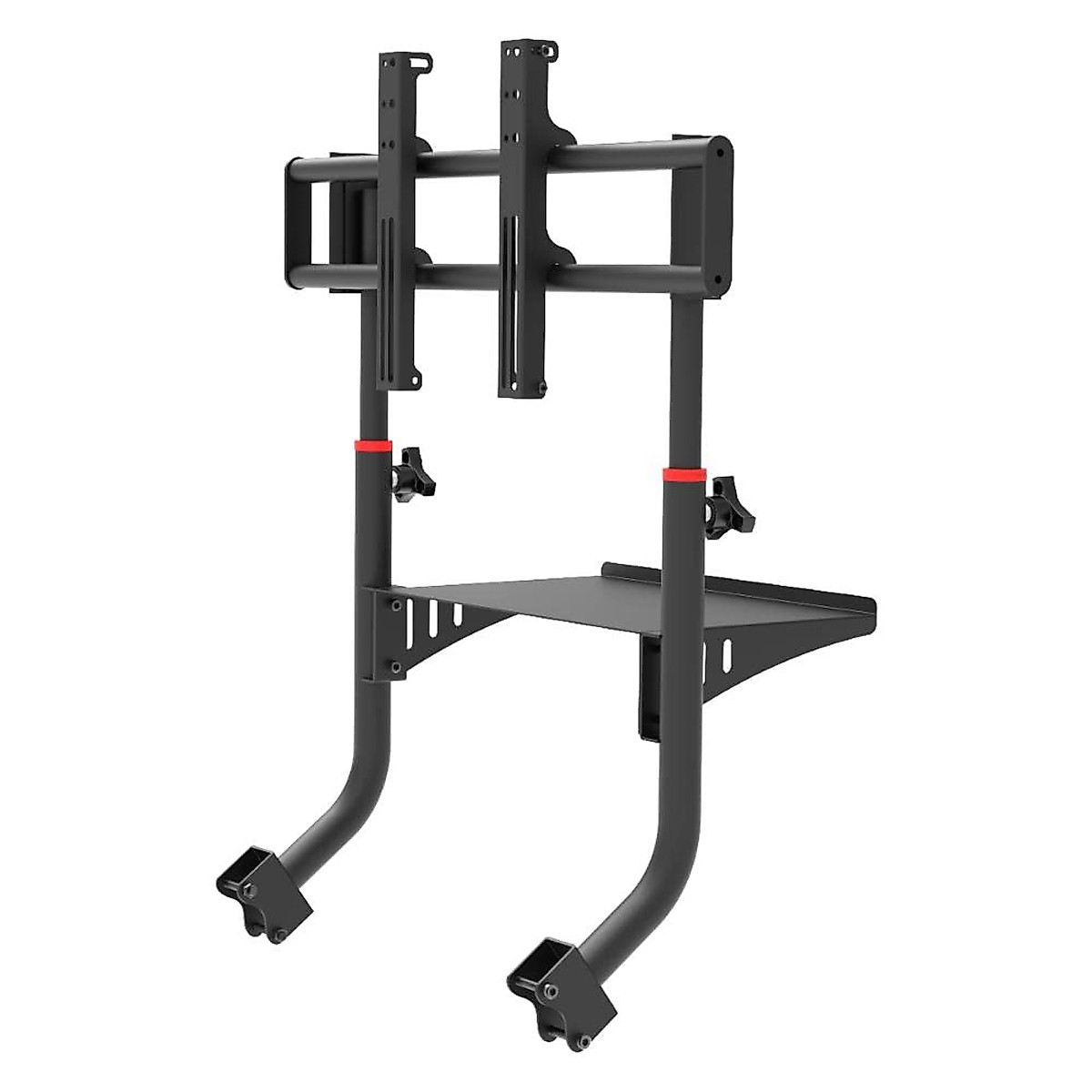 Extreme Sim Racing Tv Stand Add-on Upgrade for Wheel Stand SXT V2 - Fits only SXT V2 - Suitable for TV sizes up to 50"