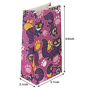 JOYIN 72 pcs 8 Assorted Designs Halloween Paper Candy Treat Bags for Kids, Halloween Party Favors, Halloween Snacks, Event Party Favor Supplies, Halloween Trick or Treat Bags, Classroom Goody Bags