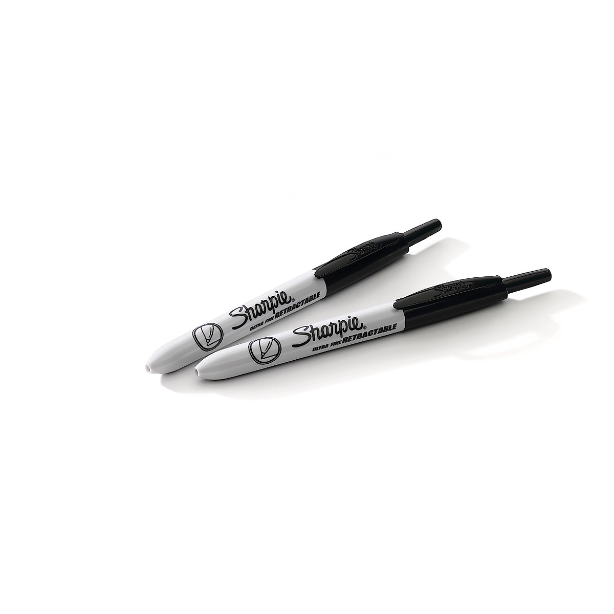 Sharpie Retractable Permanent Markers, Fine Point, Black, 36 Count