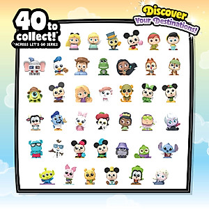 Doorables Let's Go Blind Bag Collectible Figures Series 1, Officially Licensed Kids Toys for Ages 5 Up by Just Play