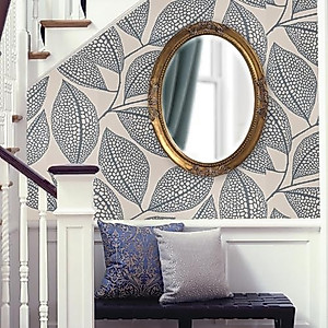 Howard Elliott Queen Ann Oval Antique Gold Leaf Wall Mirror, Oval Bevelled Hanging Wood Framed Vanity Mirrors for Home Decor, Living Room, Bathroom, Bedroom, or Hallway, 25 x 33 Inch